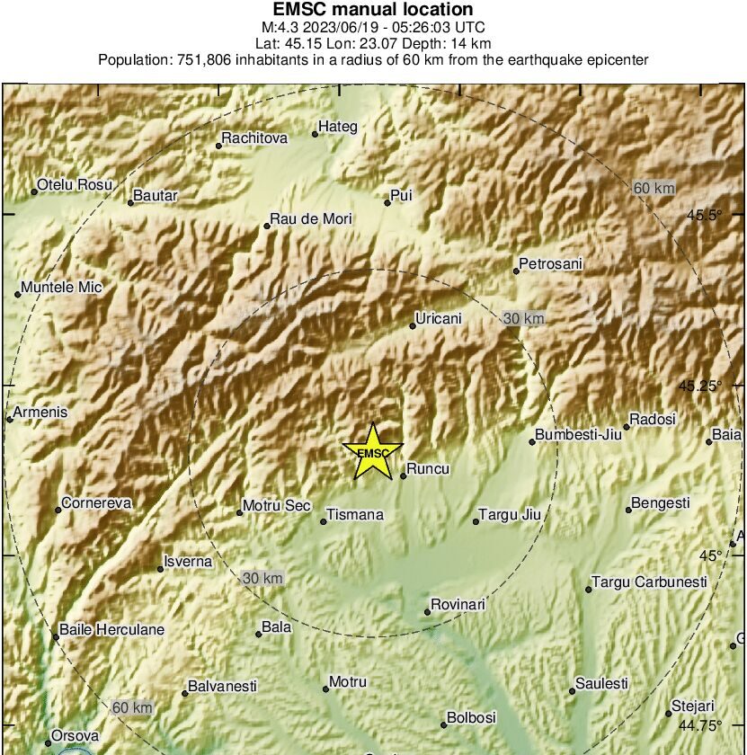 Cutremure Romania – Cutremur.net